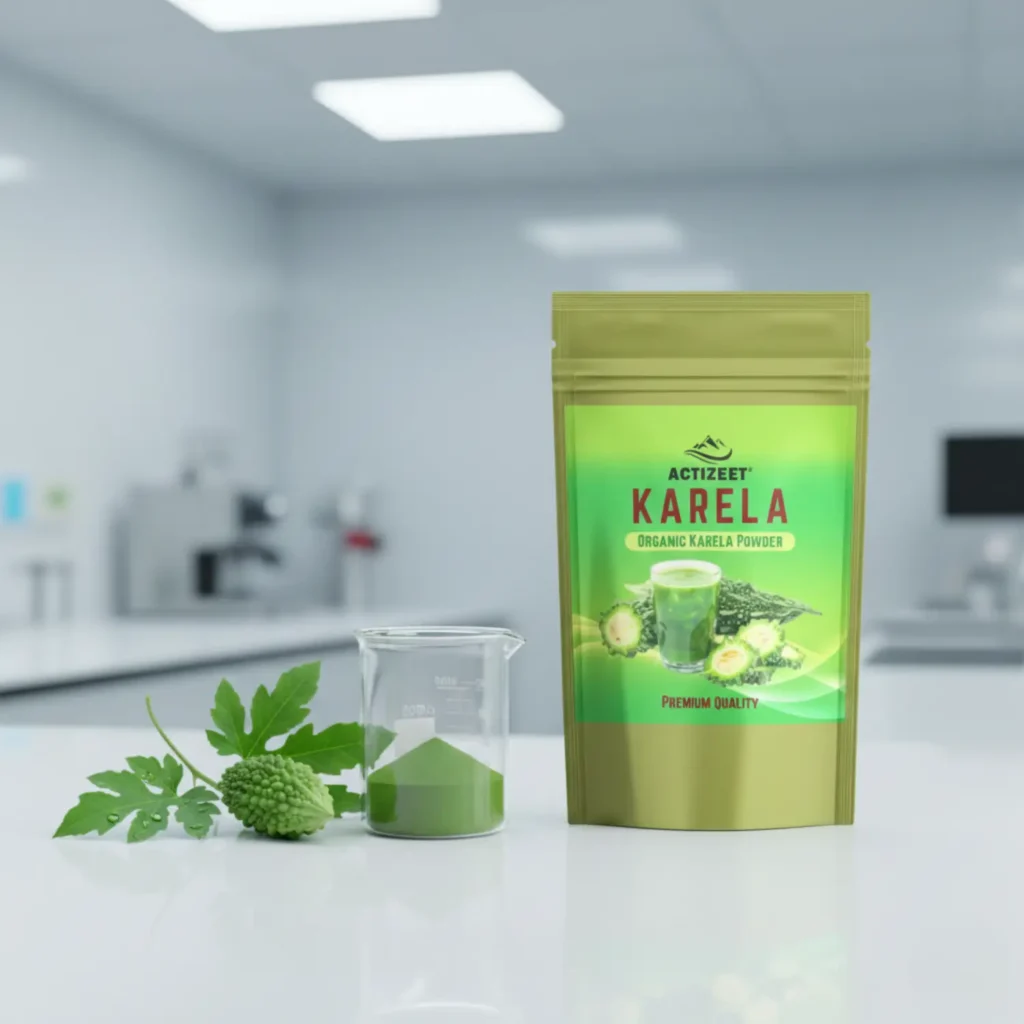 ACTIZEET® Karela Powder 300g | Pure Ayurvedic Herbal Support