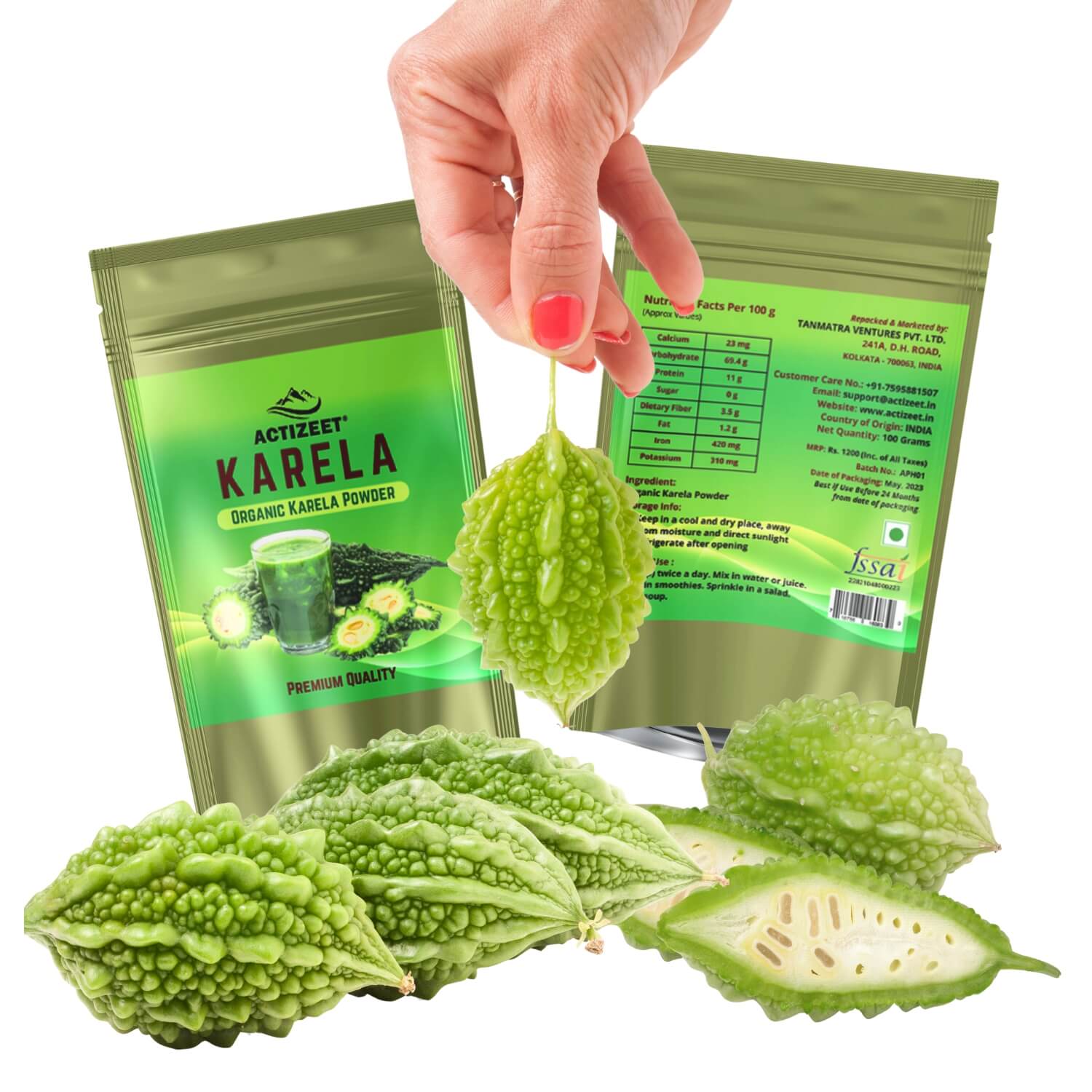 ACTIZEET® Karela Powder 200g | Natural Blood Sugar Support