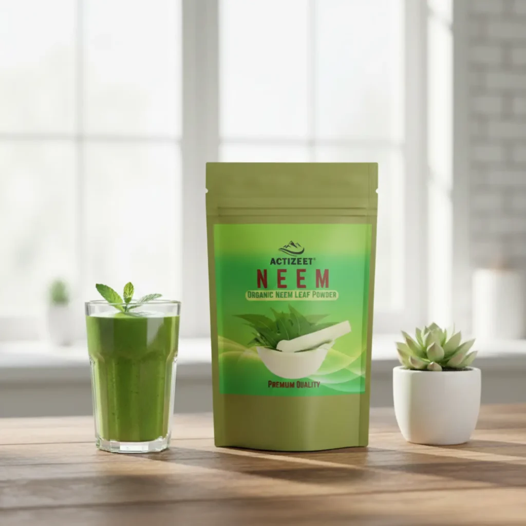 ACTIZEET® Neem Powder 100g | Pure Ayurvedic Herbal Support