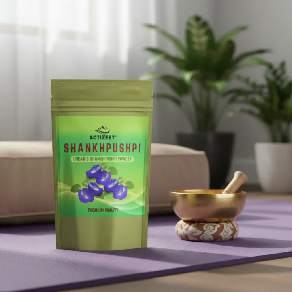 ACTIZEET® Shankhpushpi Powder 300g | Pure Ayurvedic Brain Support