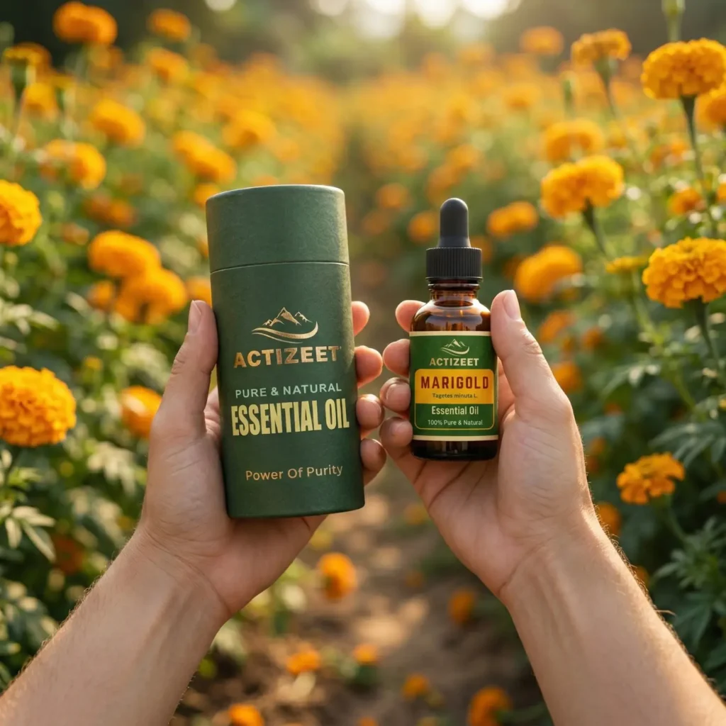 ACTIZEET® Marigold Essential Oil | Pure Natural Aromatherapy Oil