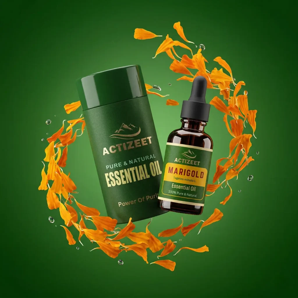 ACTIZEET® Marigold Essential Oil | Pure Natural Aromatherapy Oil