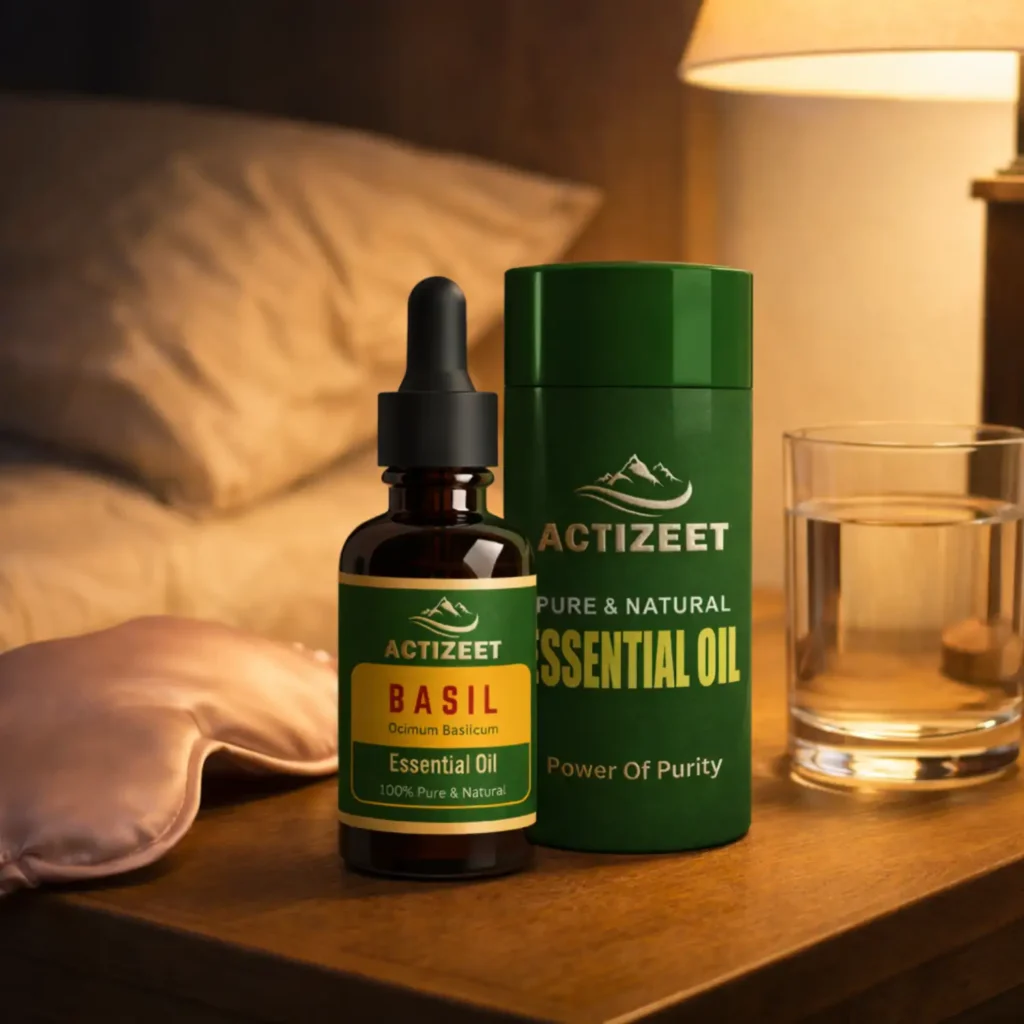 ACTIZEET® Basil Essential Oil | Pure Natural Aromatherapy Oil