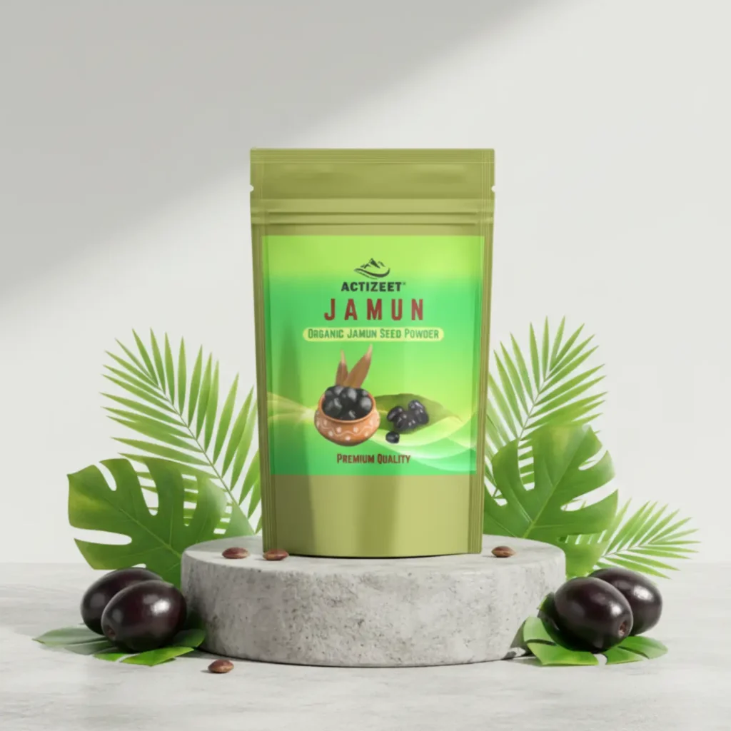 ACTIZEET® Jamun Seed Powder 100g | Pure Ayurvedic Herbal Support