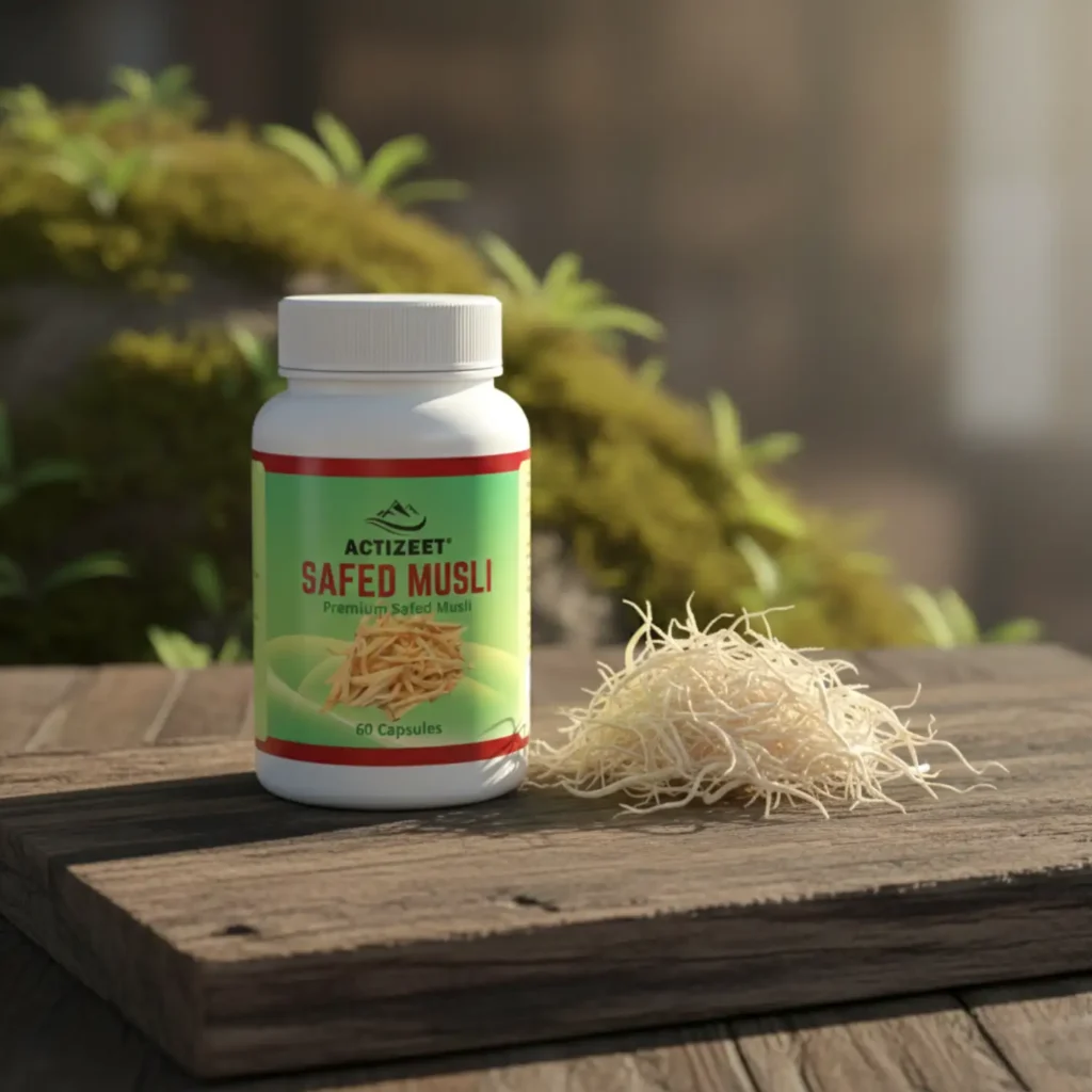 ACTIZEET® Safed Musli Capsules | Ayurvedic Stamina Supplement