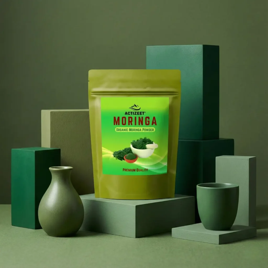 Pure Moringa Powder | Organic & Potent Superfood | ACTIZEET